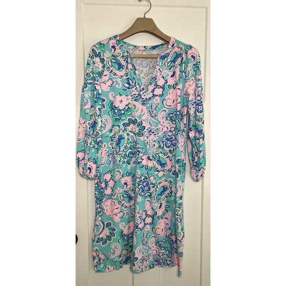 Lilly Pulitzer | Dresses | Lilly Pulitzer Kierna Dress Jungle Sunrise ...